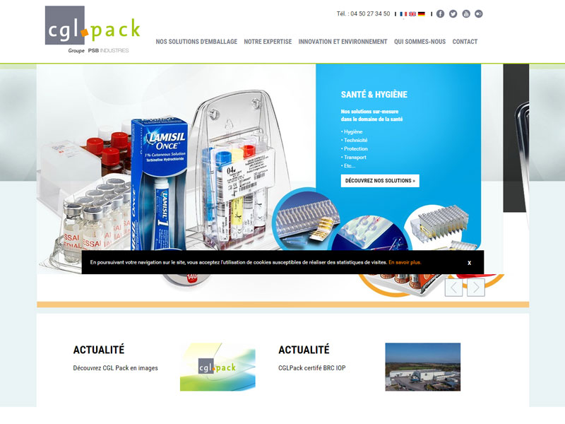 Création de solutions d'emballage écologique à Lorient - Cglpack